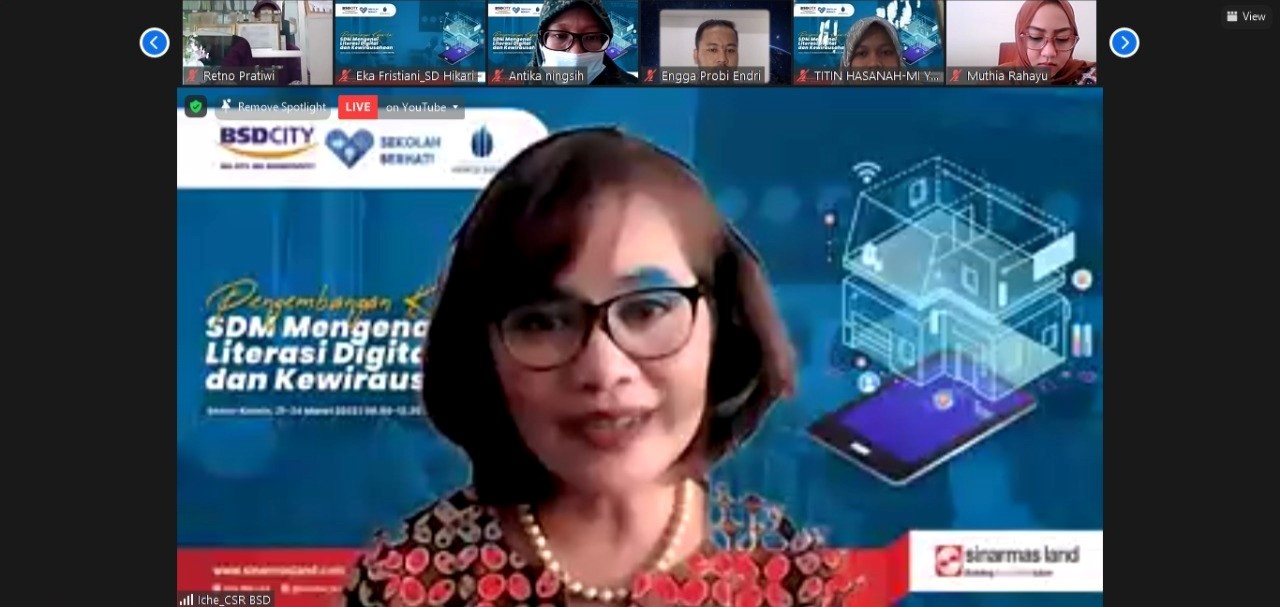 Sinar Mas Land Berikan Pelatihan dan Pengembangan Budaya Literasi - BSD City