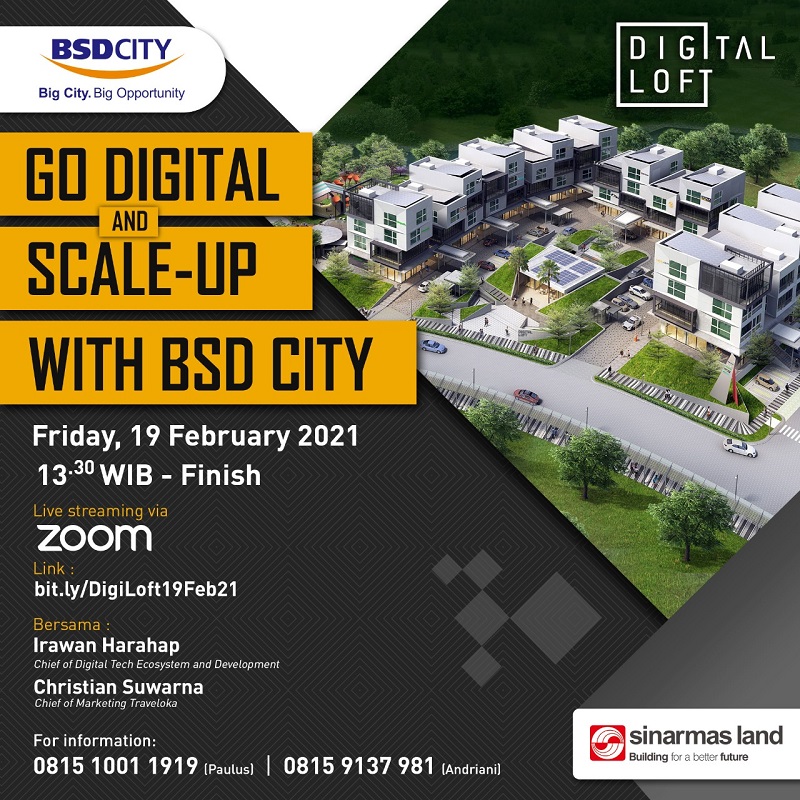 Go Digital & Scale Up with BSD City - BSD City