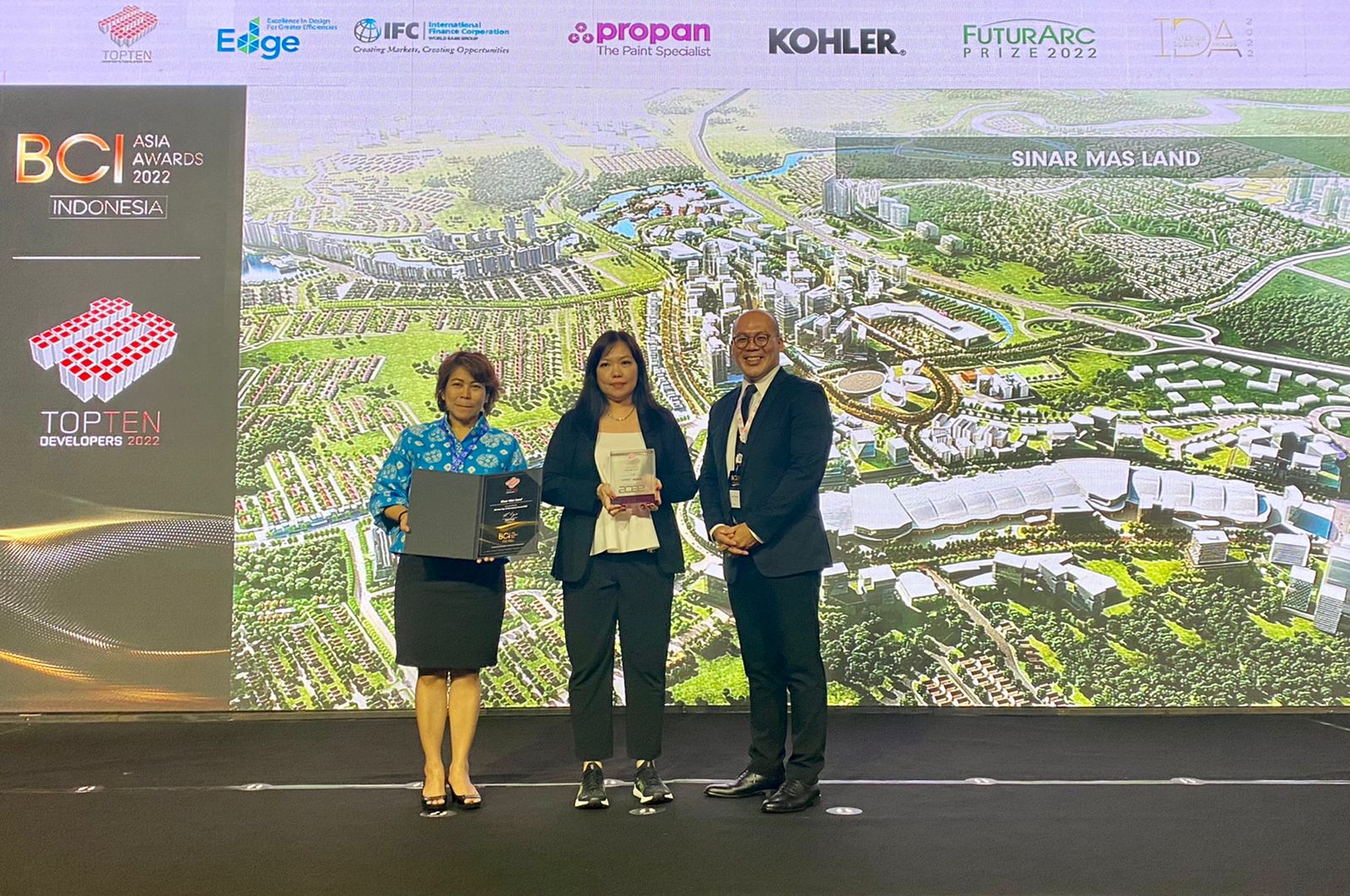 Sinar Mas Land Raih Top 10 Developer Pada BCI Asia Awards 2022 - BSD City