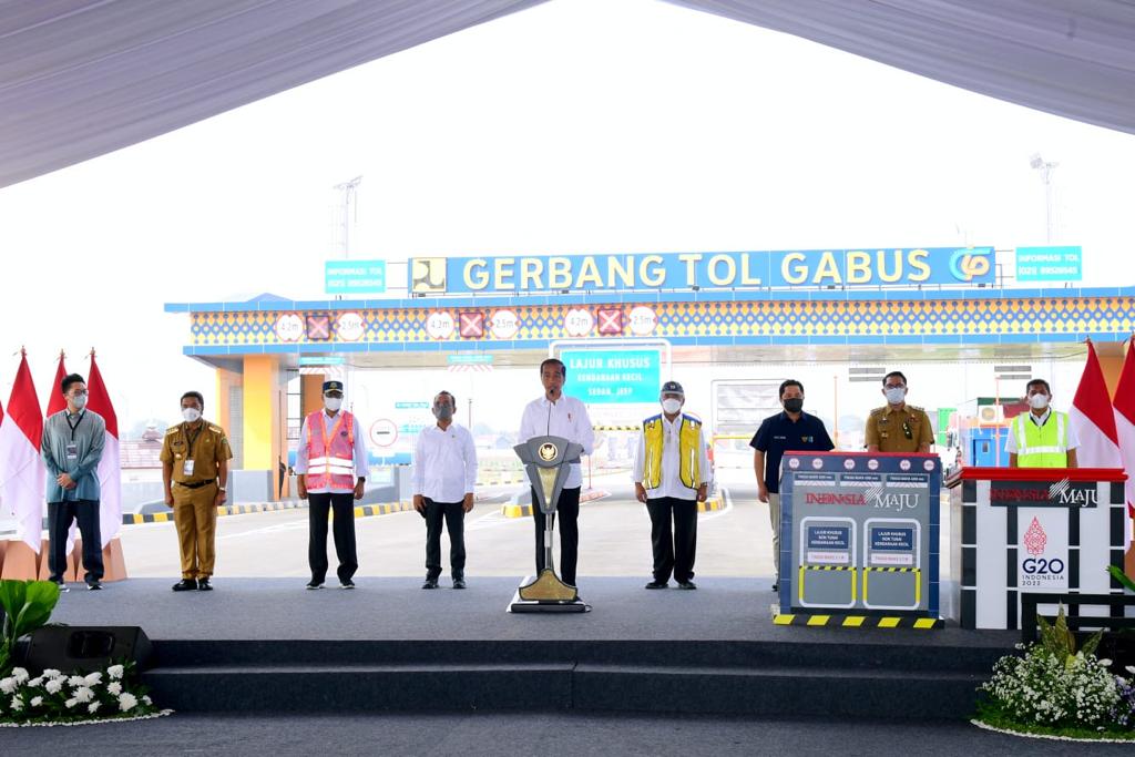 Tol Serpong-Balaraja Seksi 1A Diresmikan Presiden Joko Widodo - BSD City
