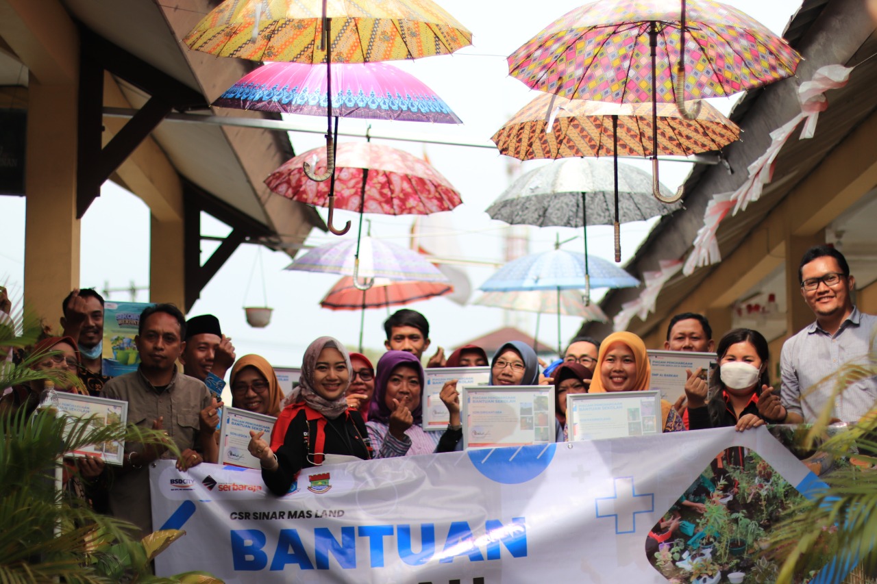 Sinar Mas Land Bantu Sekolah dan Madrasah Binaan di Tangerang - BSD City