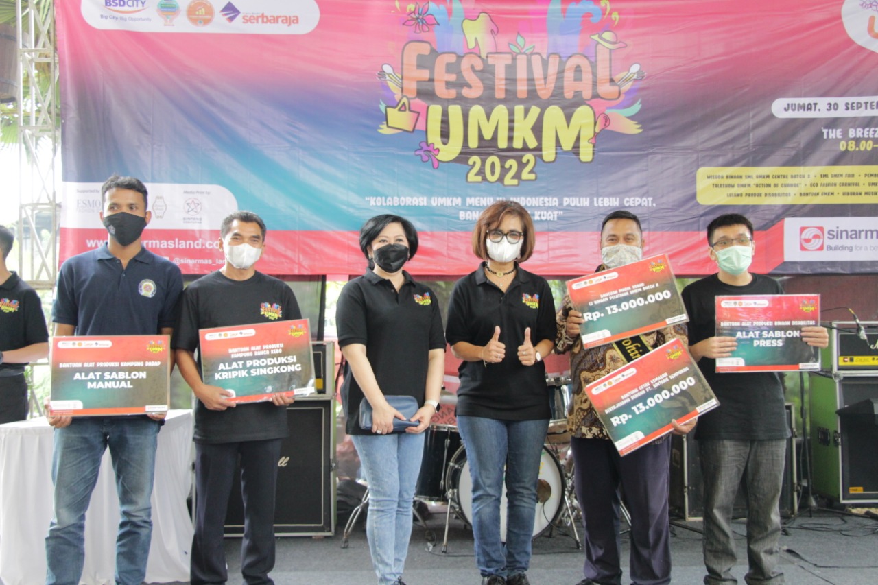 Festival UMKM digelar Sinar Mas Land di The Breeze BSD City - BSD City