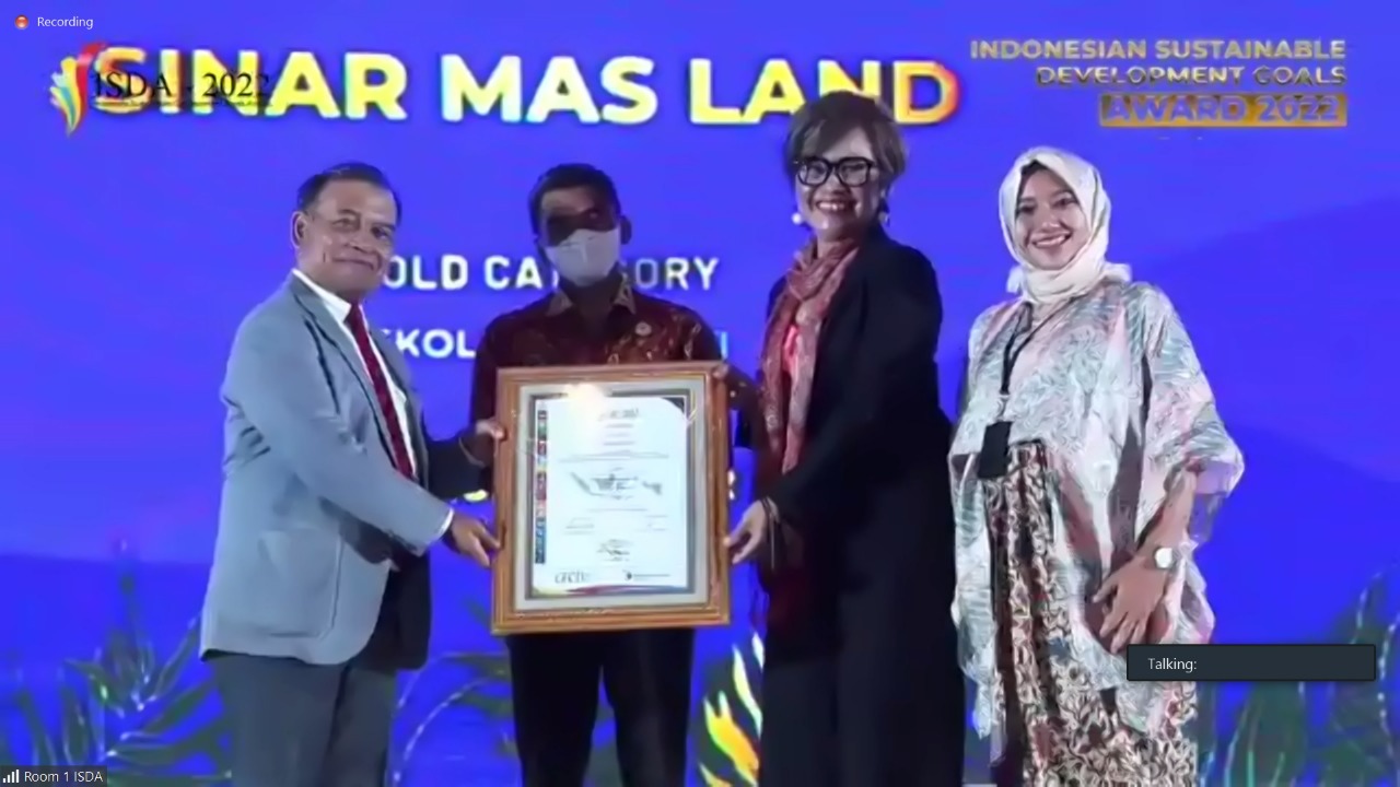 Sekolah Berhati Binaan Sinar Mas Land Dapat Penghargaan ISDA 2022 - BSD City