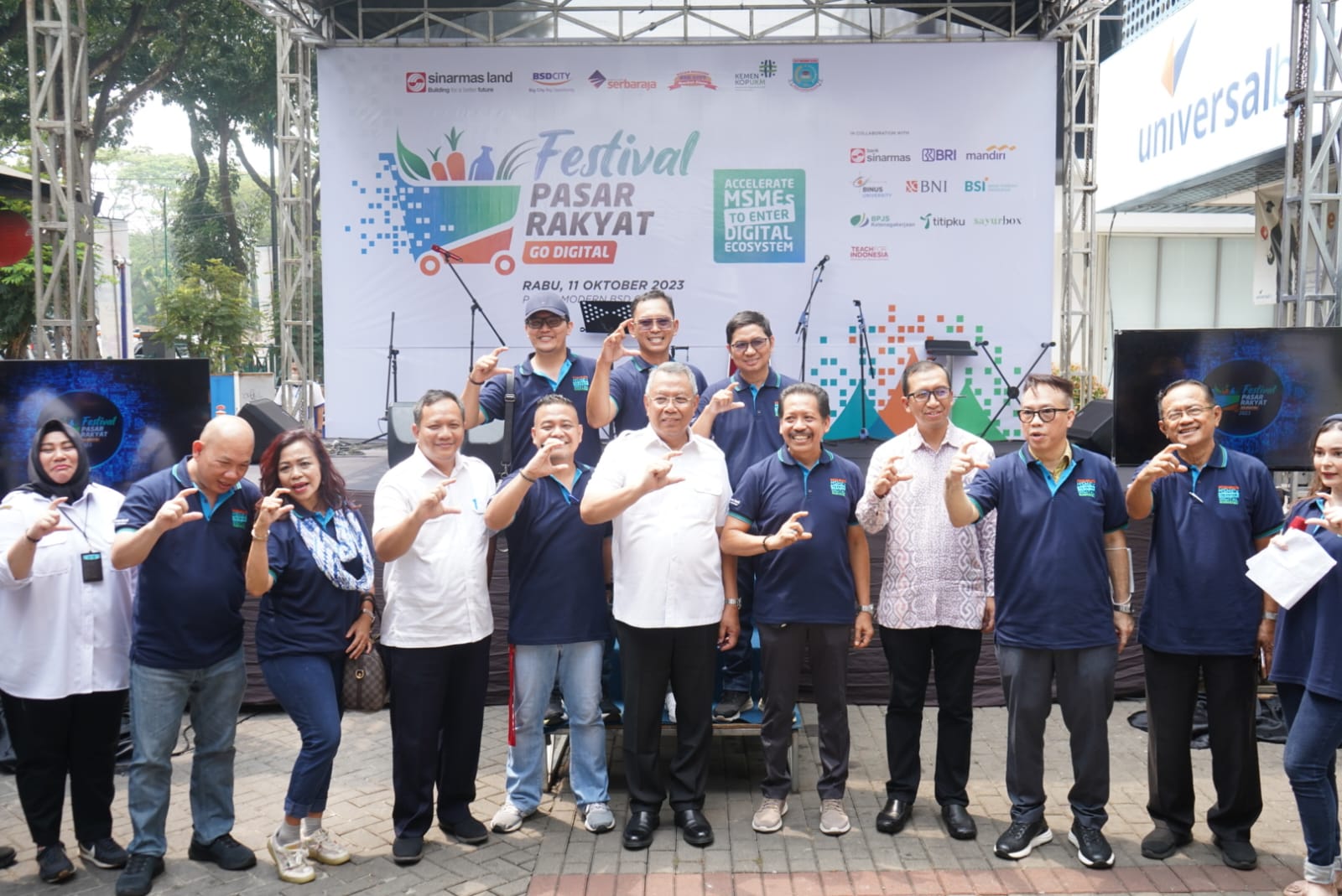 Sinar Mas Land Selenggarakan Festival Pasar Rakyat Go Digital