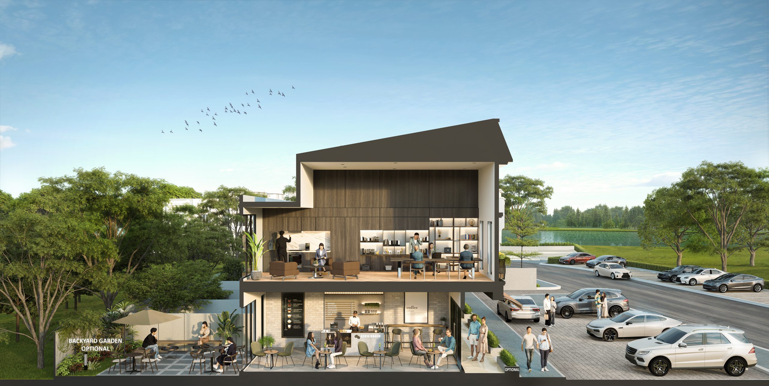 Ruko Modern 2 Lantai Lokasi Strategis : Vanya Avenue BSD City