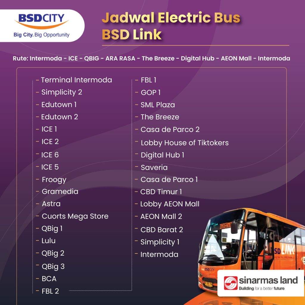 Shuttle Bus & Bus Station - BSD City