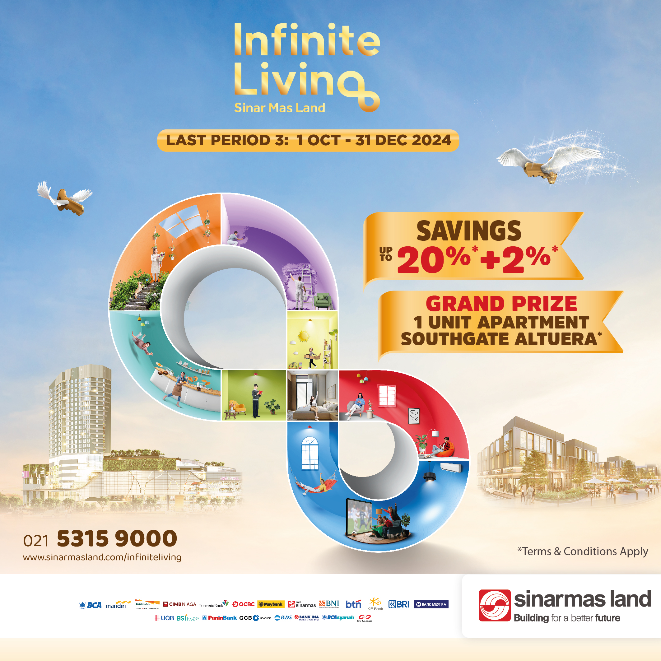 Infinite Living Periode 3, Promo Terbaik Wujudkan Hunian Impian