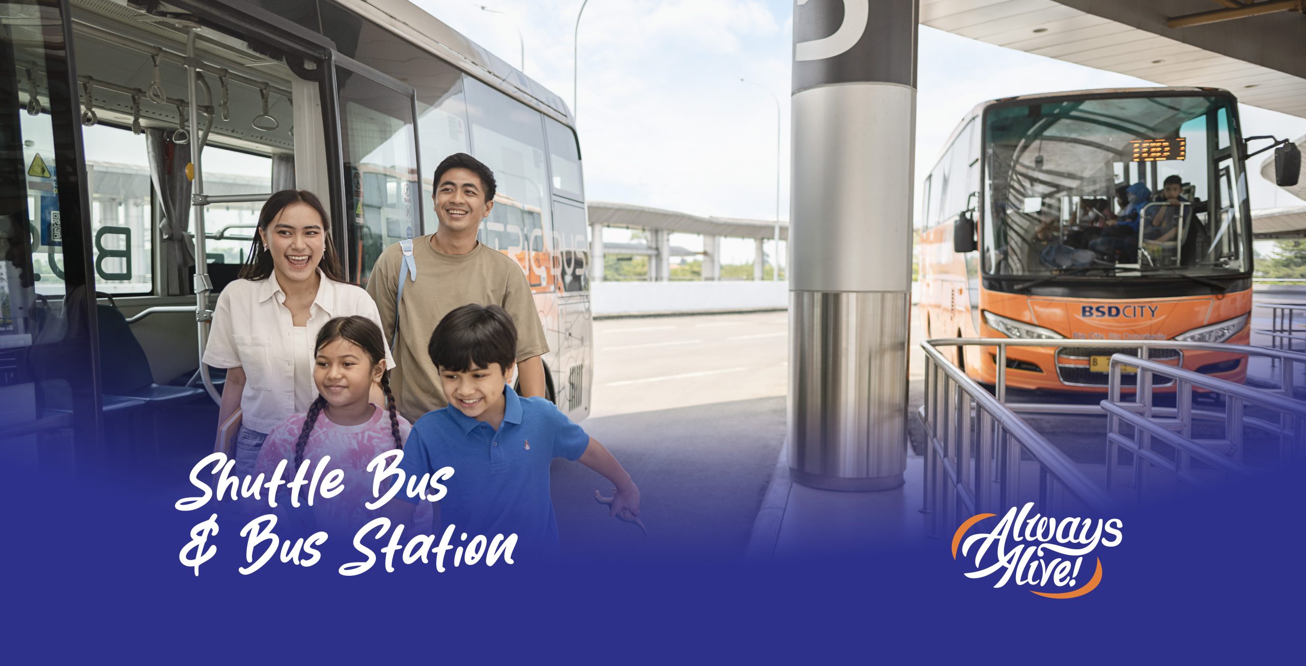 Shuttle Bus & Bus Station - BSD City