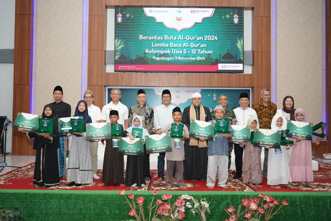 Yayasan Muslim Sinar Mas Land Gelar Berantas Buta Al-Quran di BSD