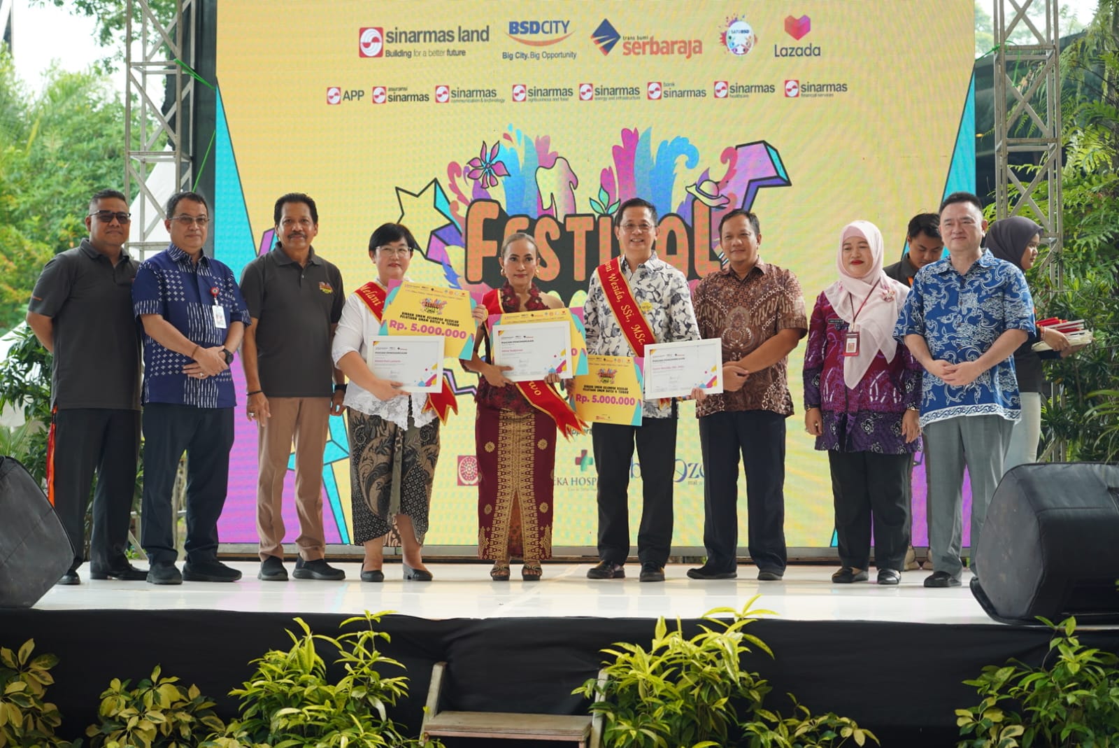 Sinar Mas Land Dukung UMKM Lewat Festival UMKM di BSD City - BSD City