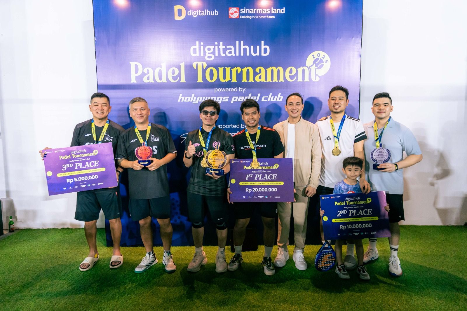 Digital Hub dan Holywings Group Gelar Padel Tournament 2025
